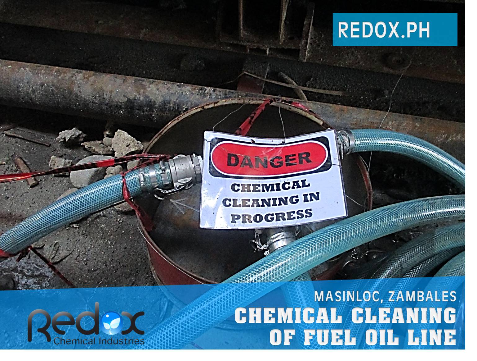 Chemical Cleaning of Fuel Oil Lines - Redox Chemical Industries