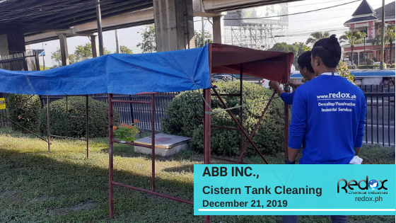 ABB Inc., Cistern Tank Cleaning - Redox Chemical Industries